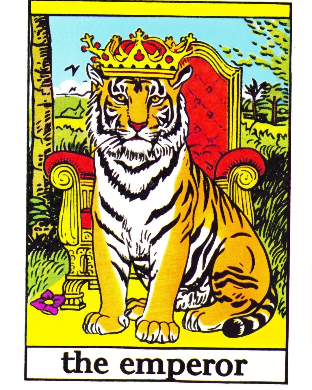 The Emperor Major Arcana Tarot IV 4 - Jake Tiger Animorphs - Authority ...