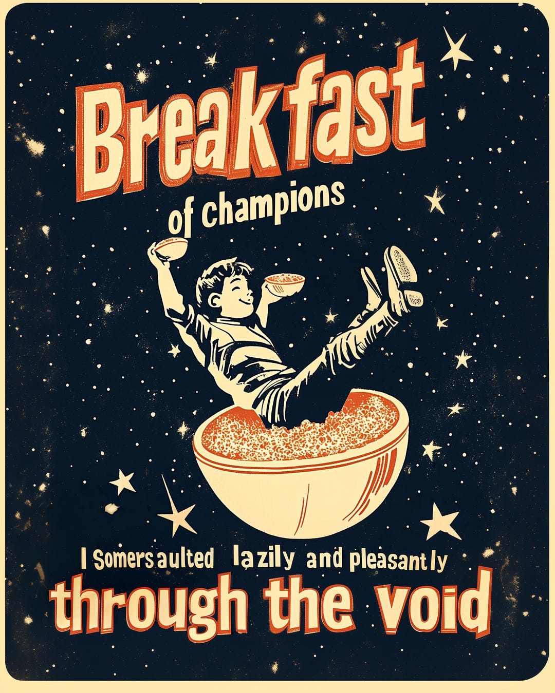 I Somersaulted Lazily and Pleasantly Through the Void - Breakfast of ...
