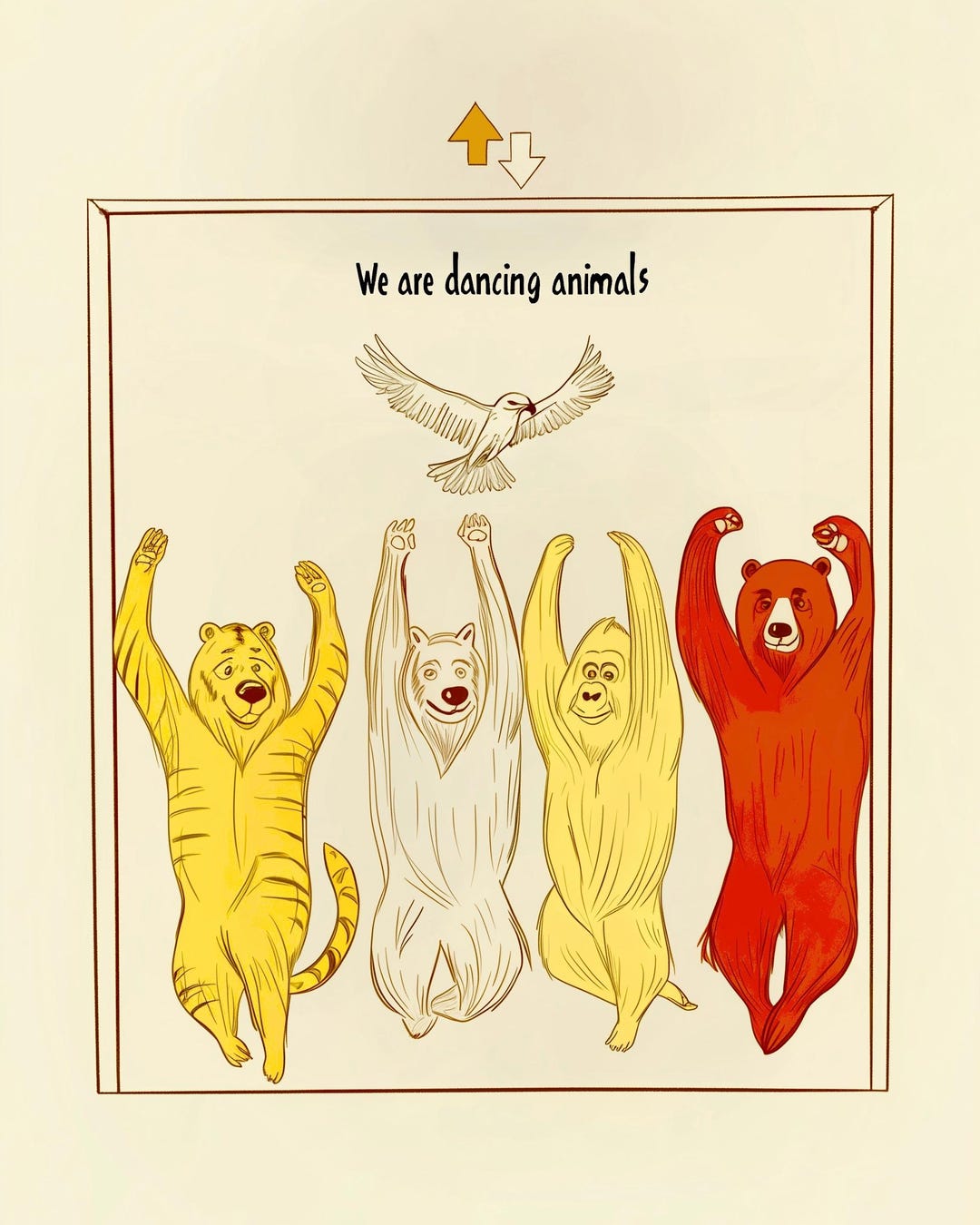 We Are Dancing Animals - Kurt Vonnegut Quote - Animorphs in Elevator ...
