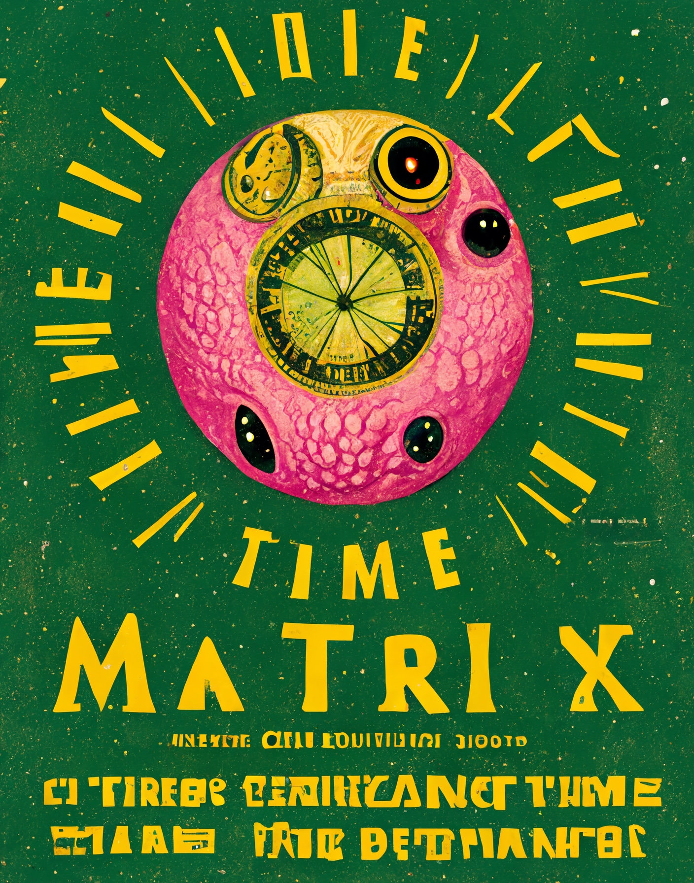 Time Matrix for Sale Limited Time Ad From Skrit Na - Vintage Alien ...