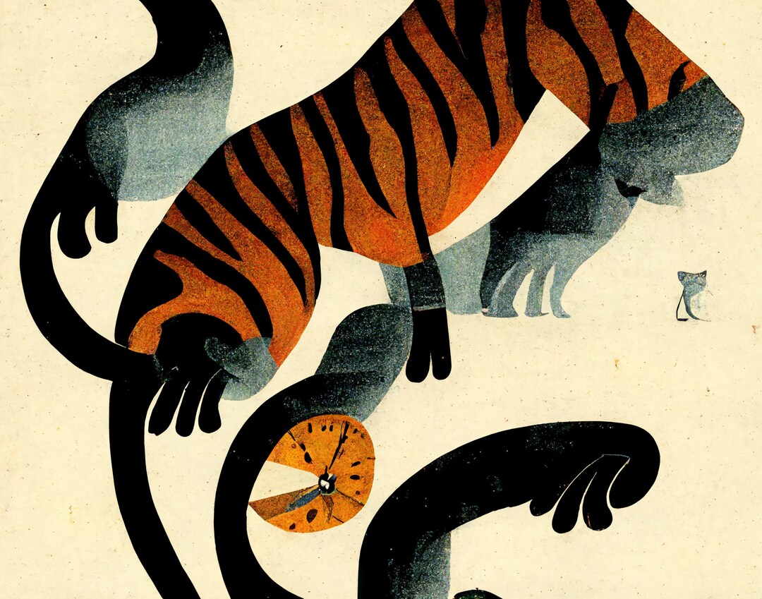 Jake Fights the Two Hour Time Limit - Animorphs Tiger - AI Illustrated ...