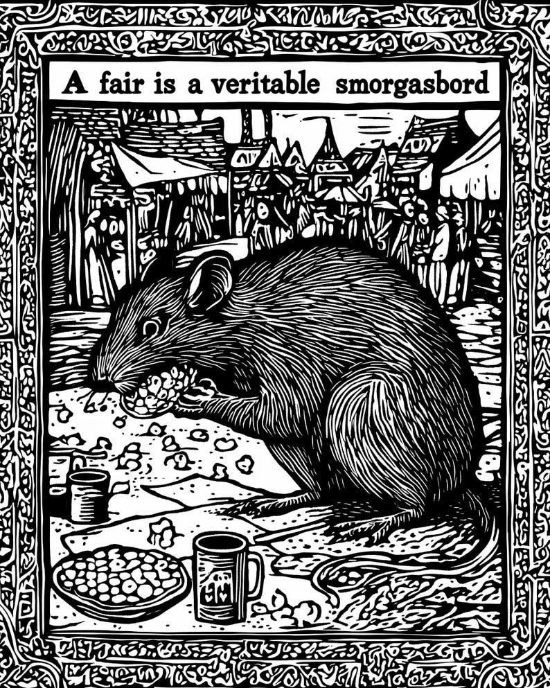 The Fair is a Veritable Smorgasbord - Charlotte’s Web E. B. White Pizza ...