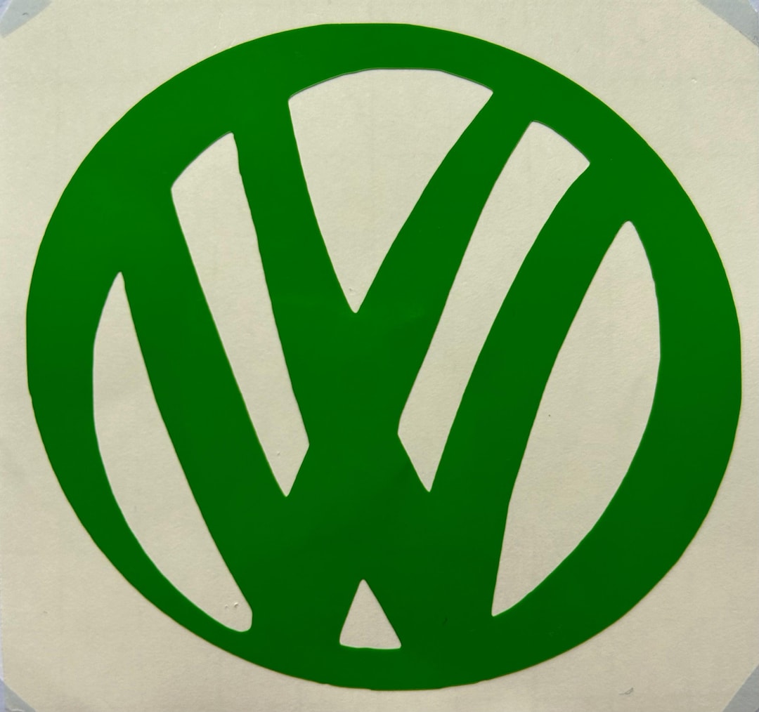 Volkswagon Inspired Vinyl Decal Sticker. VW Badge - Etsy