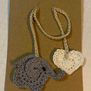 Elephant Heart Umbilical Cord Tie. - Etsy