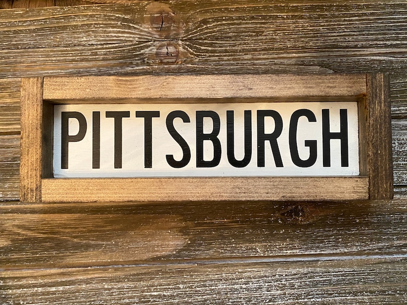 Pittsburghese Sign housewarming Home Decor Wedding Gift - Etsy