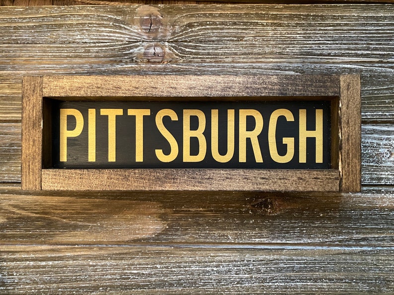 Pittsburghese Sign housewarming Home Decor Wedding Gift - Etsy