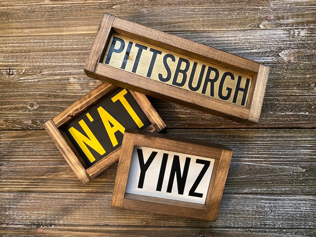 Pittsburghese Sign -housewarming - Home Decor - Wedding Gift - New Home ...