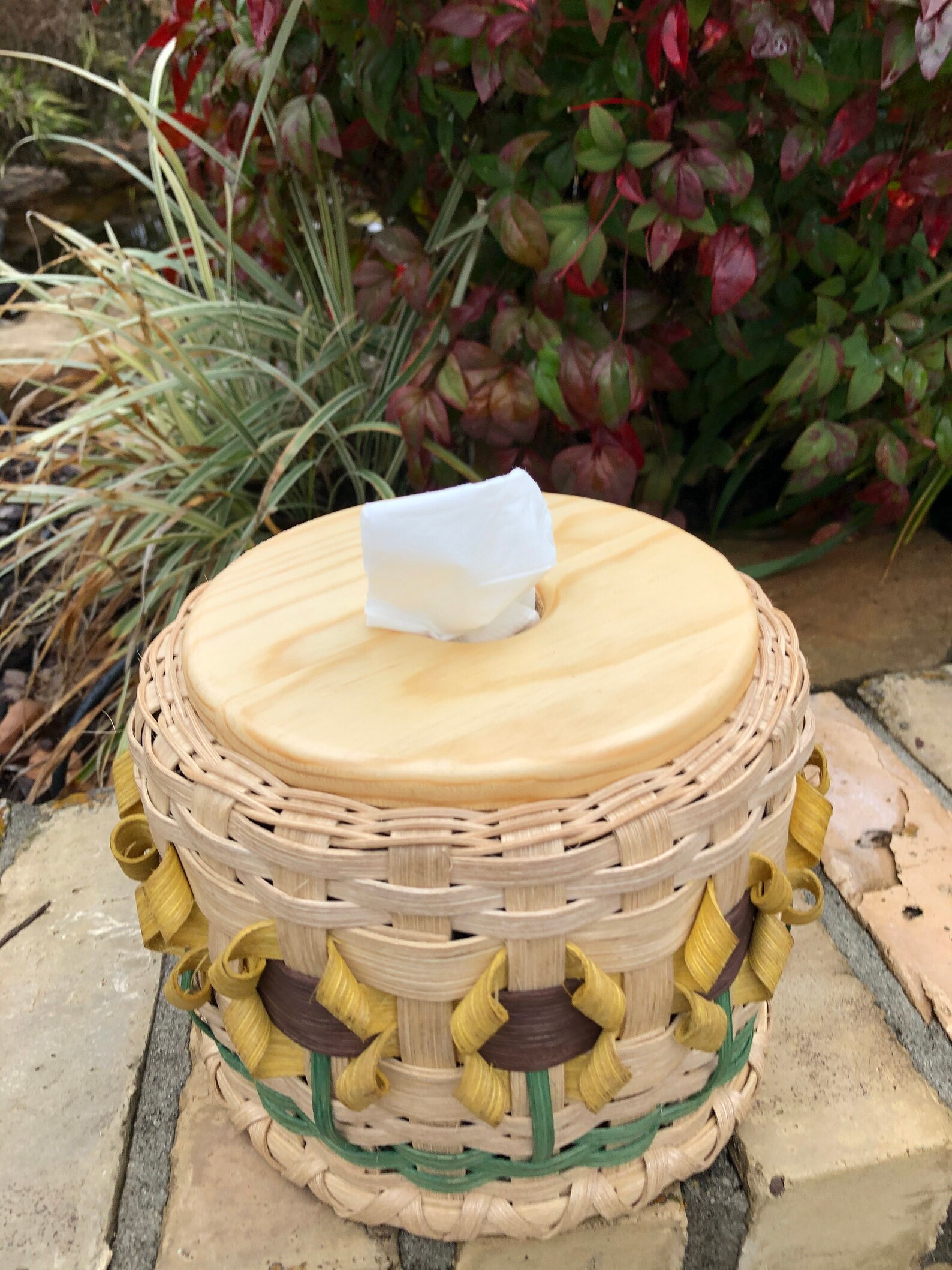 Sunflower Tissue Basket Sunflowers Sunflower Gift Girl Gift - Etsy