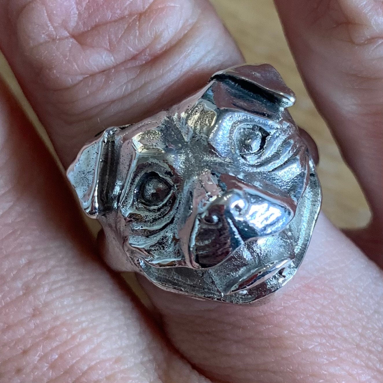 Staffy Ring Dog Ring Staff Ring Staffordshire Bull Terrier - Etsy UK