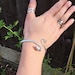 Snake Bangle Sterling Silver Handmade - Etsy