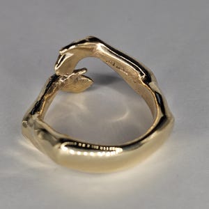 Handmade 9ct Gold Hug Ring: Friendship Cuddle Ring - Etsy