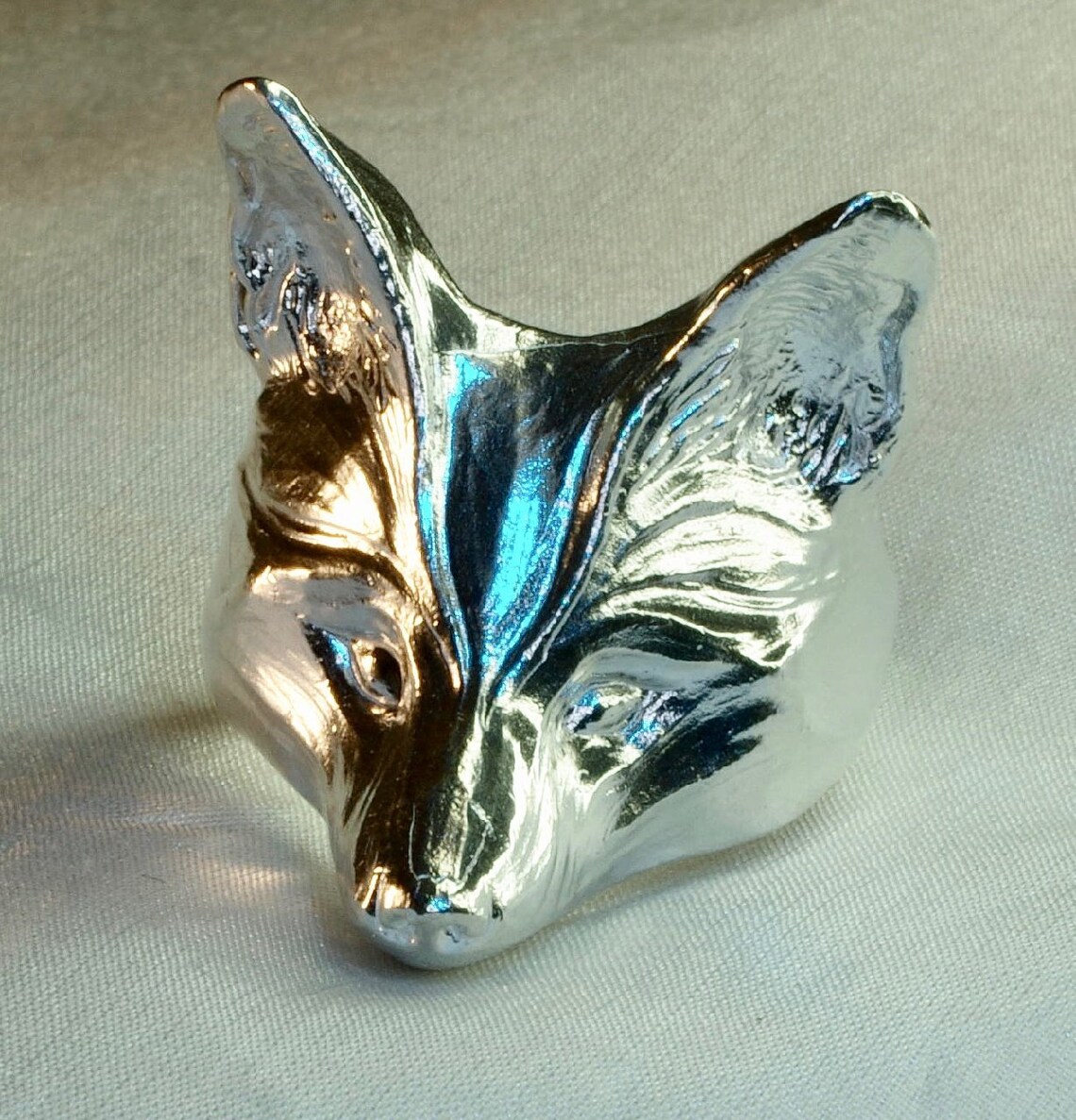 Fox Ring Sterling Silver Handmade - Etsy