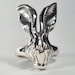 Hare Ring Sterling Silver Handmade - Etsy