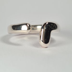 Accent Sterling Silver Ring, Handmade, Unusual - Etsy