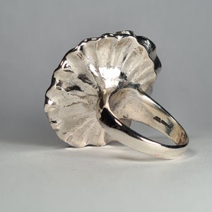 Poppy Ring Sterling Silver Handmade - Etsy