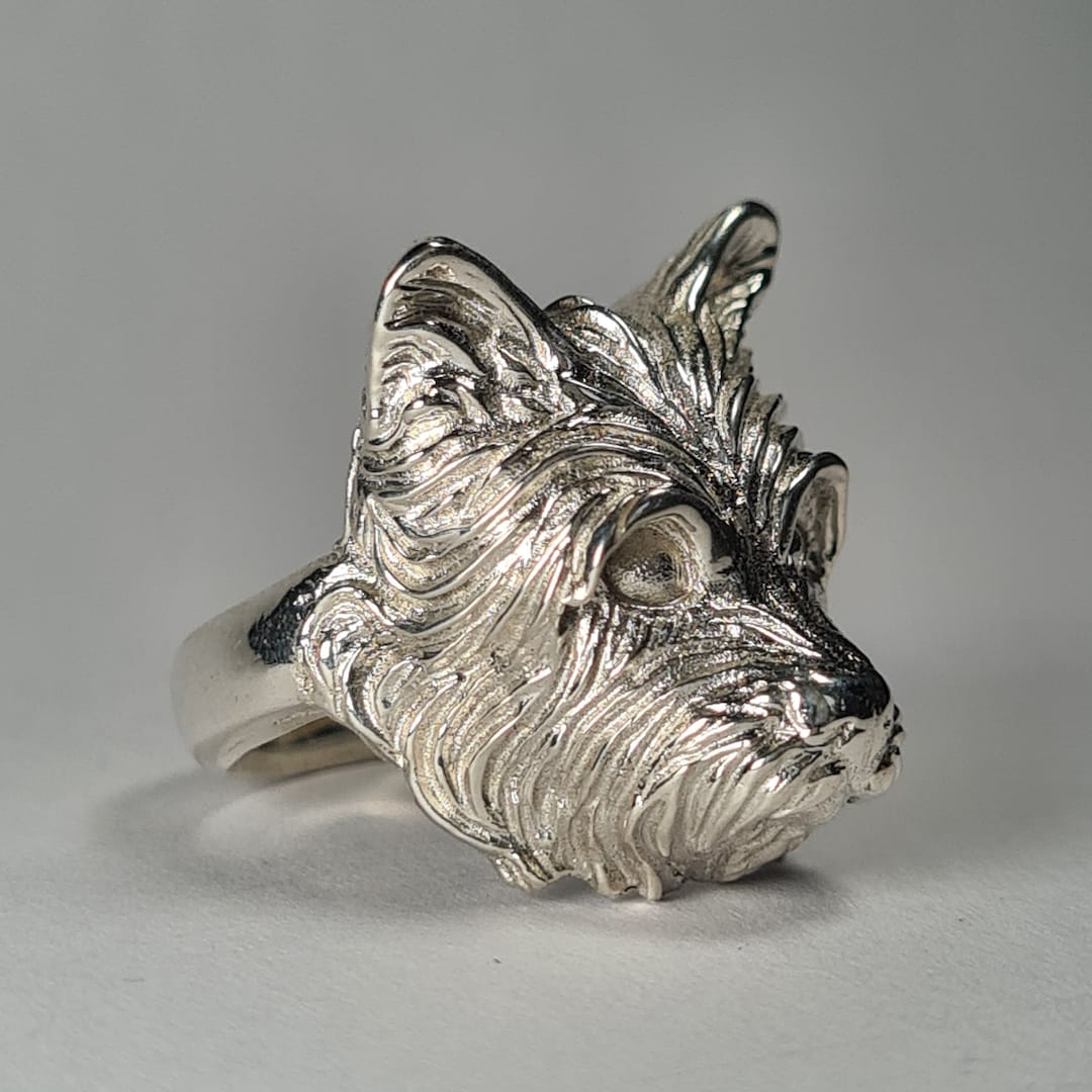 Scruffy Jack Russell Ring Long Haired Terrier Ring Dog Ring - Etsy