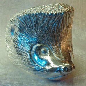 Hedgehog Ring, Handmade, Sterling Silver, Heavy - Etsy