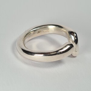 Accent Sterling Silver Ring, Handmade, Unusual - Etsy