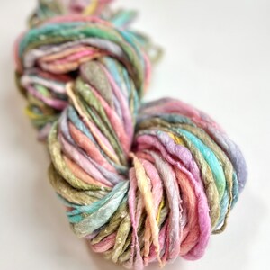 Handspun Yarn, Art Yarn, Single Ply, Wool, Thick and Thin, Slub, Bulky ...