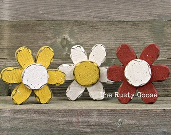 Rustic Flower Rustic Spring Primitive Spring Primitive | Etsy