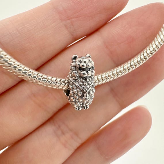 Fluffy Llama Charmsilver Charmcharm for Bracelet Etsy