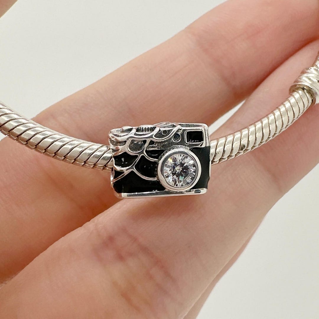 Spider-man Camera Selfie Charmsilver Charmcharm for Bracelet - Etsy
