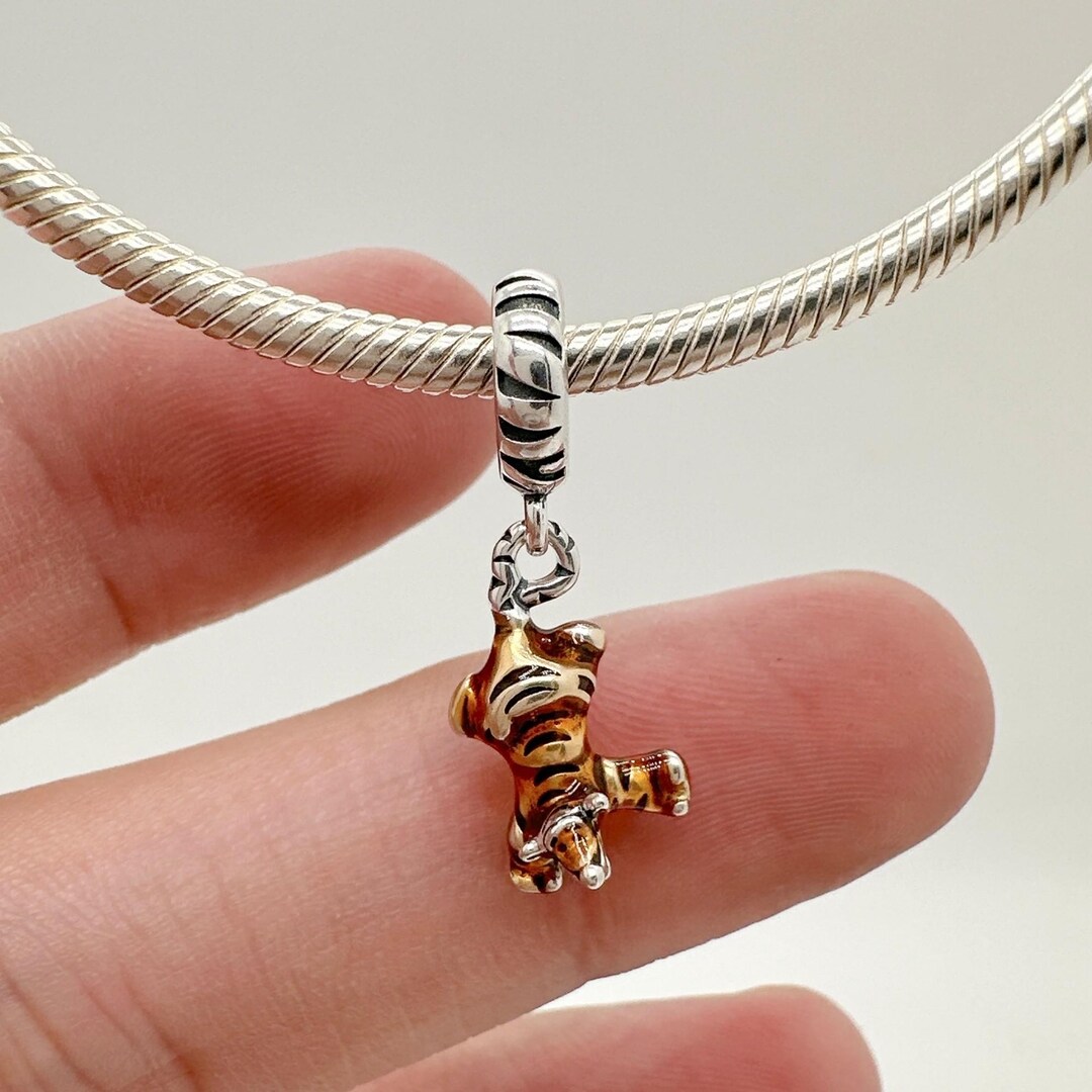 Winnie the Pooh Tigger Dangle Charmsilver Charmcharm for Bracelet - Etsy