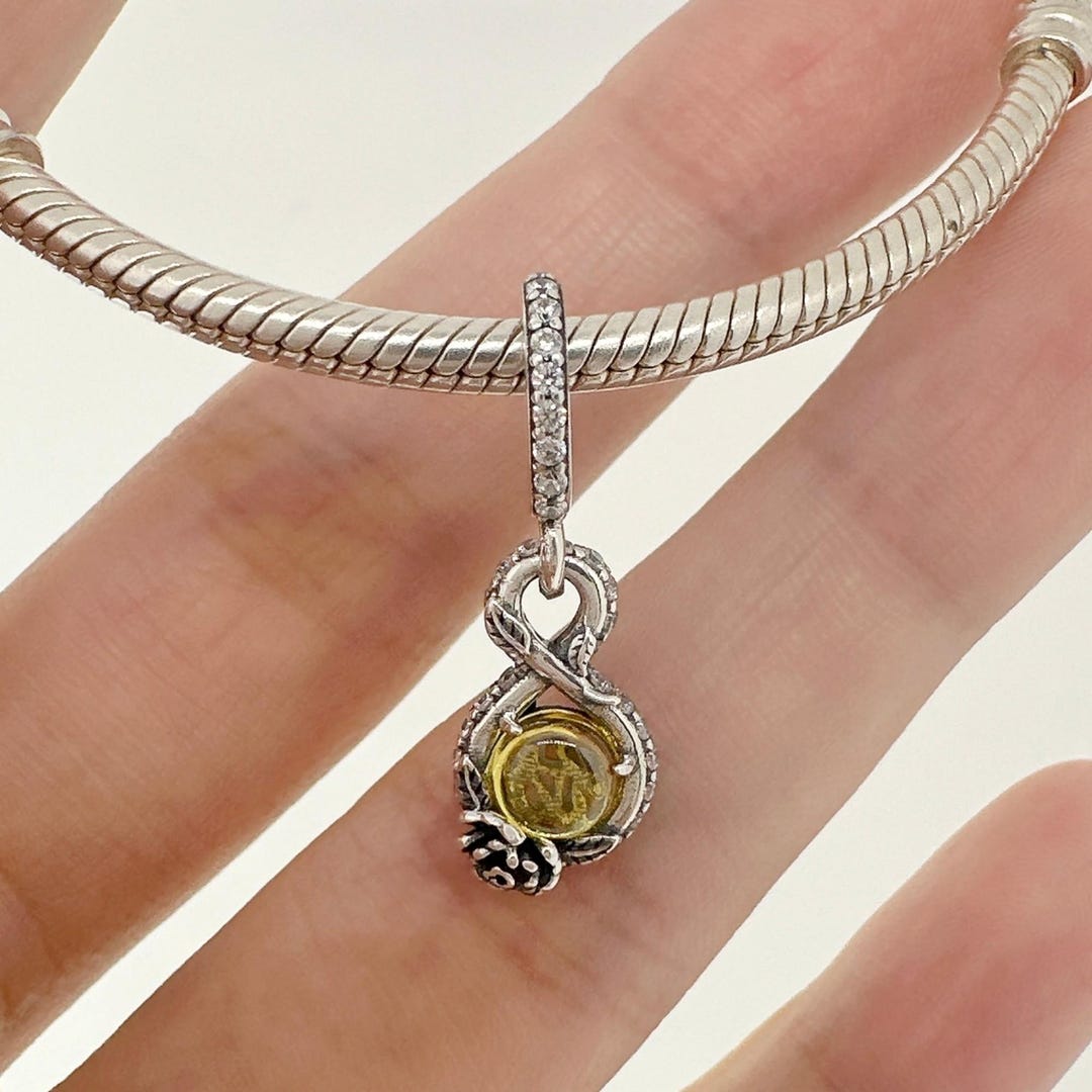 Belle Infinity & Rose Flower Charmsilver Charmcharm for Bracelet - Etsy