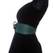 Wide Leather Wrap Obi Belt Green Leather Belt Womens - Etsy