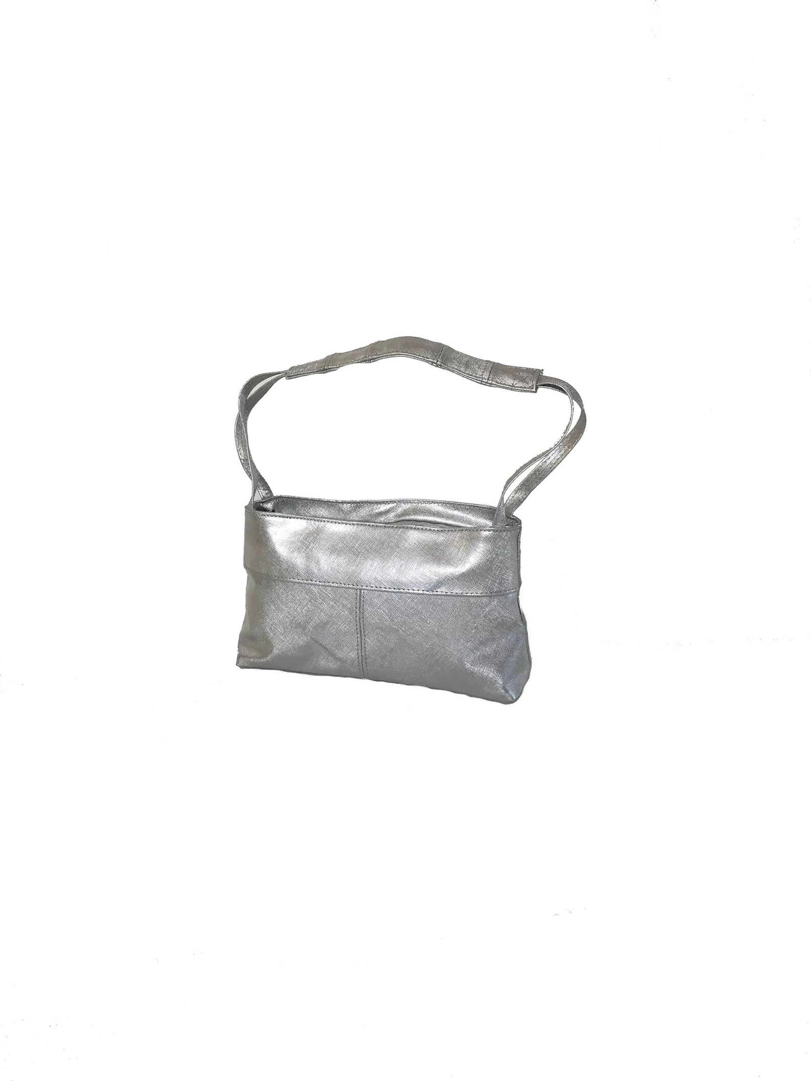 Silver Leather Bag Women Handbags Unique Fashion Purse - Etsy