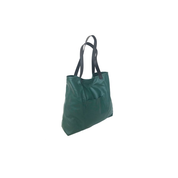 Unlined Leather Bag - Etsy