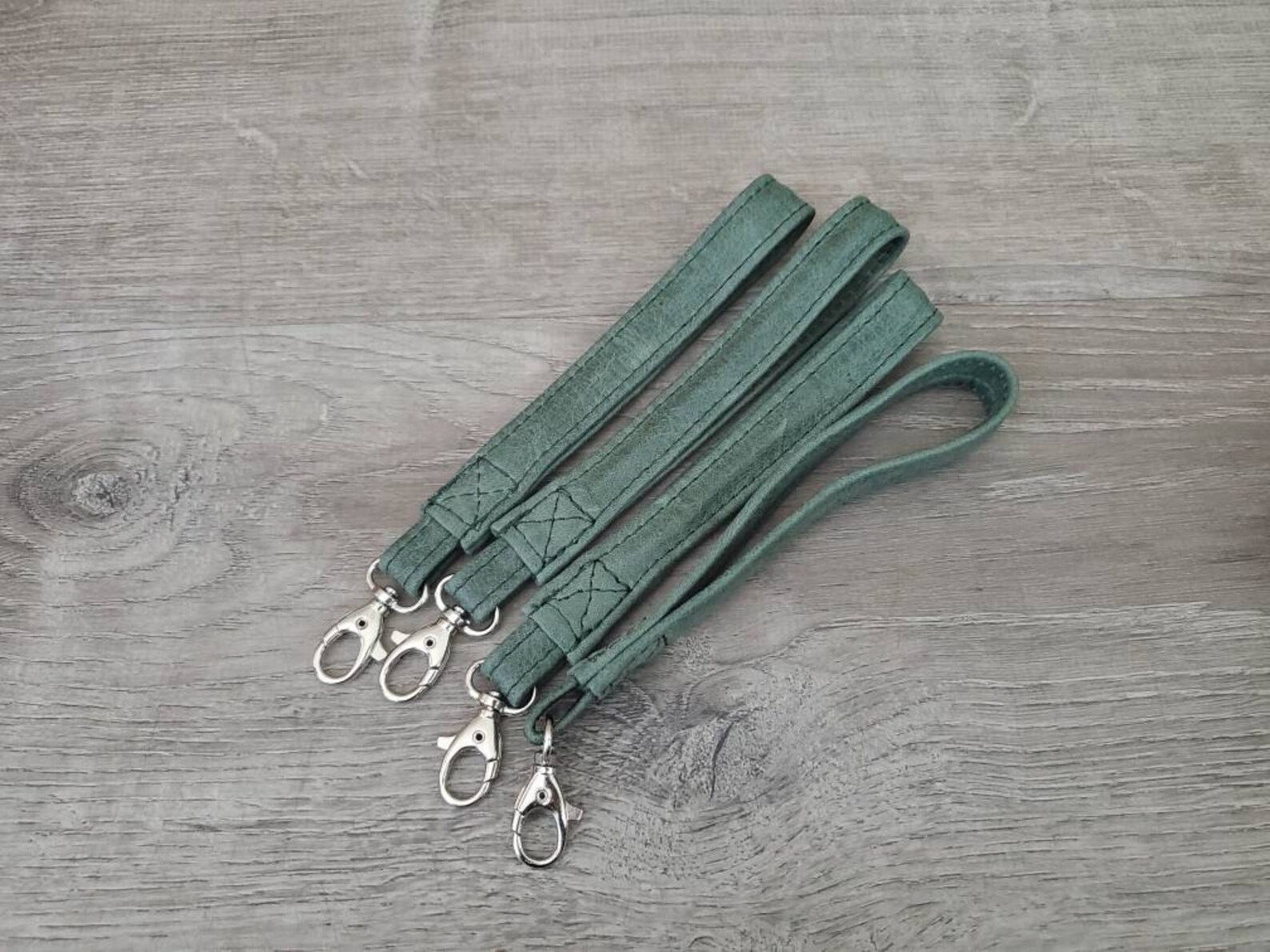Leather Keychain Leather Purse Strap Leather Wrist Strap - Etsy