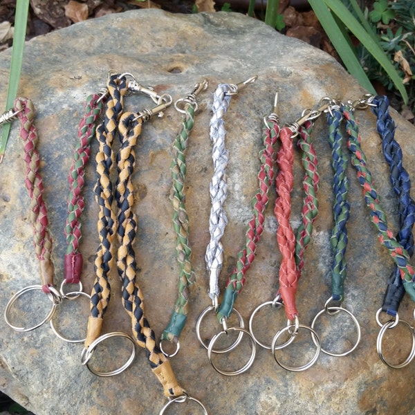Braided Keychain - Etsy