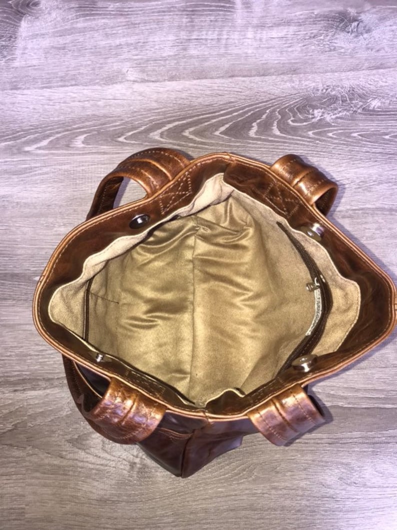 Distressed Brown Leather Handbags | semashow.com