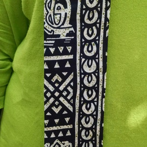 Chaplain/visitation Stole - Green Batik Stained Glass With African ...