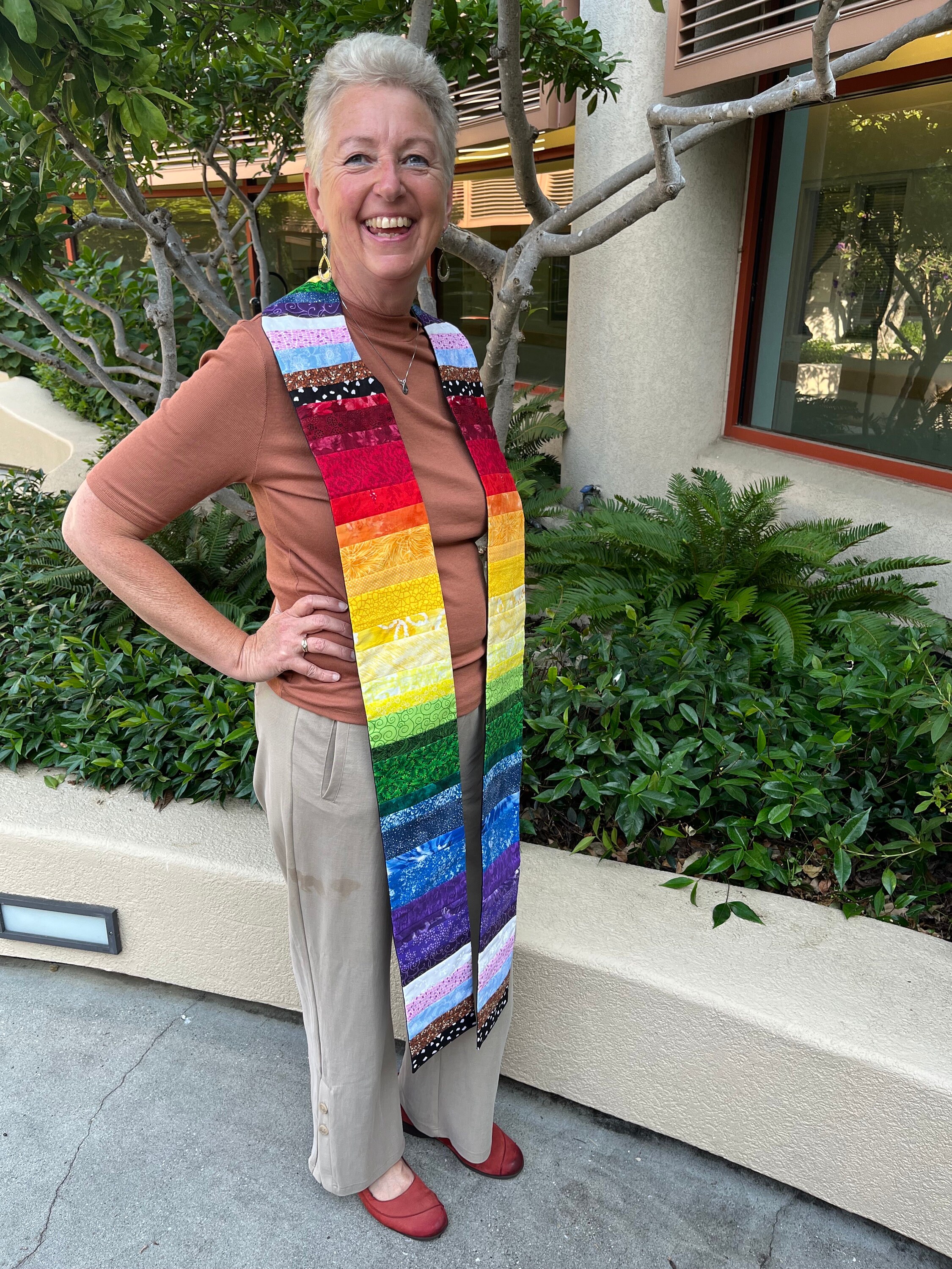 Clergy Stole Rainbow Prints - Etsy