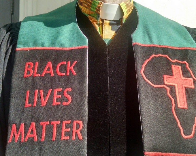Clergy Stole - Black Lives Matter - Etsy