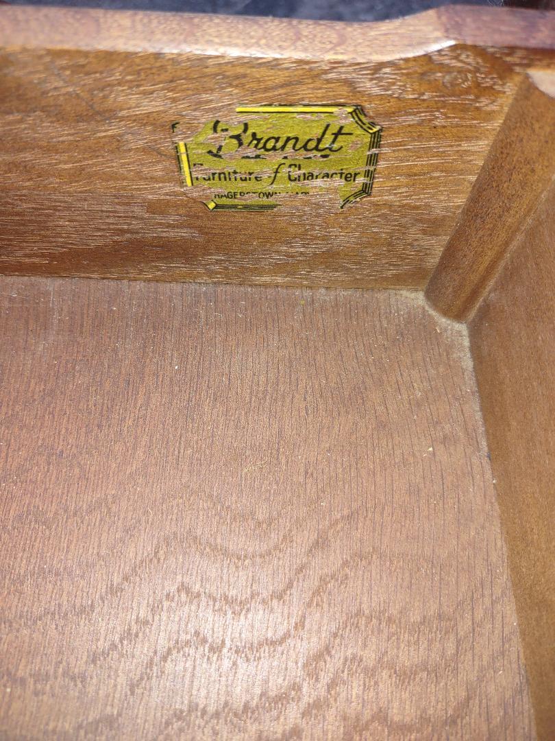 Antique Brandt Duncan Phyfe Style Mahogany Drop Leaf Dining Room ...