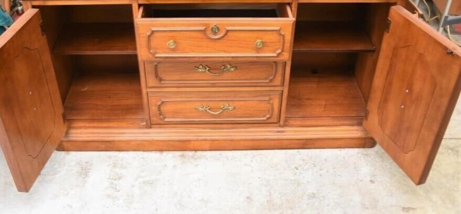Vintage Stanley Furniture Company China Cabinet, 1980s - FREE SHIPPING ...