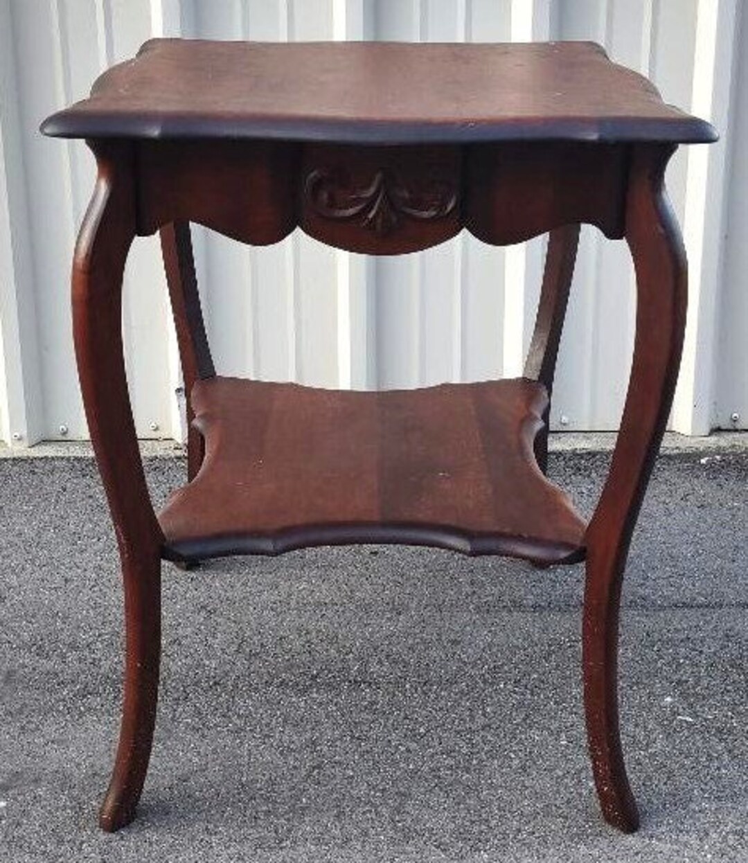 Antique/vintage Walnut Center/lamp Table, Circa: 1920 - FREE SHIPPING ...