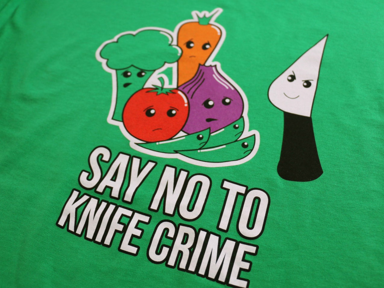 Say No to Knife Crime T-shirt Funny T-shirts Ladies & Mens - Etsy UK