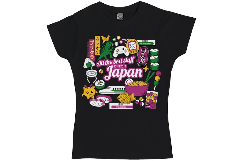 All the Best Stuff is from Japan T-Shirt Japanese T-Shirt | Etsy
