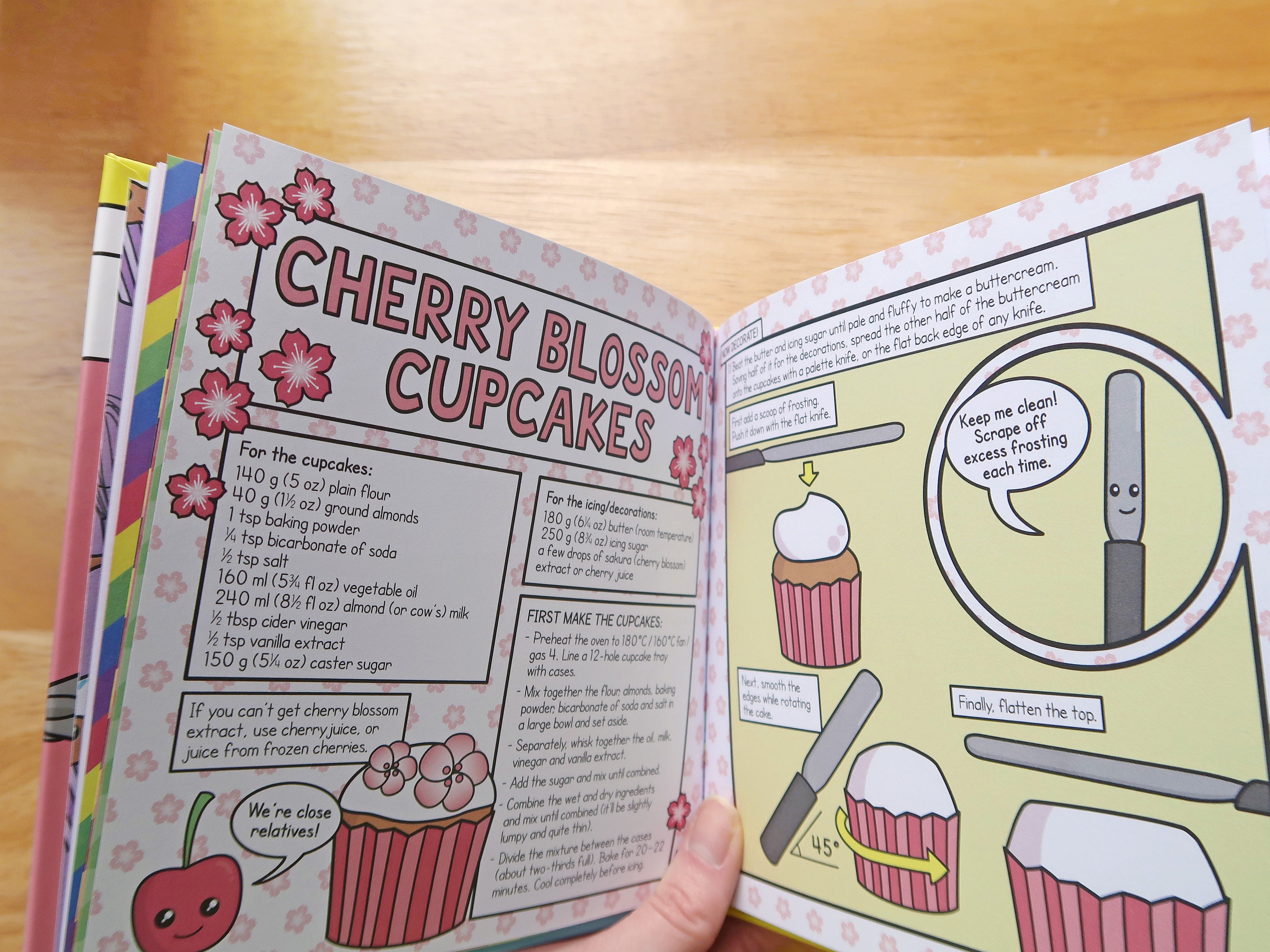 Cupcake Comic Book Cute Cake Recipe Book Baking Gift - Etsy UK