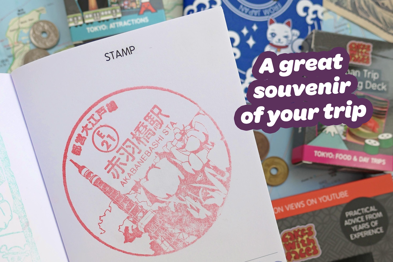 Japanese Stamp Book - Souvenir Stamps - Eki Stamps in Japan - Stamp ...