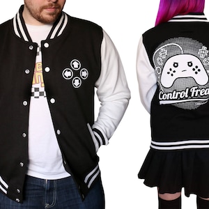 Varsity Jacket: "control Freak" for Men & Women - Gift for Gamers ...