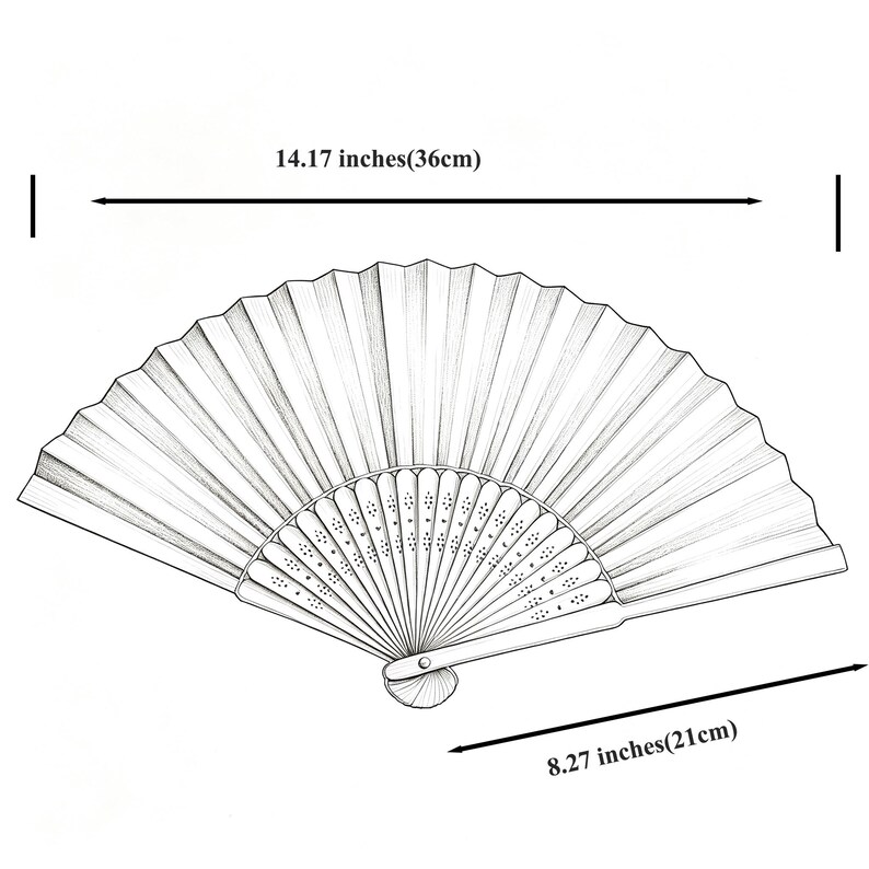 Personalized Wedding Hand Fans for Guests, Custom Paper Folding Fan ...