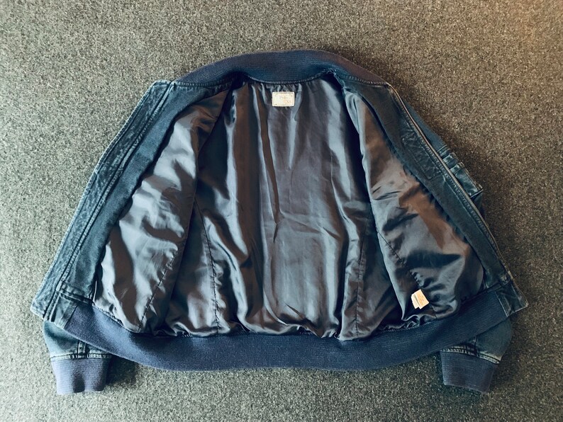 RARE Vintage Polo Ralph Lauren AUTHENTIC DUNGAREES Denim Aviation ...