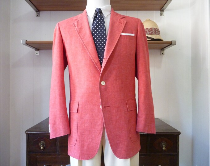 Vintage Nantucket Red Cotton Summer Trad / Ivy League Casual - Etsy