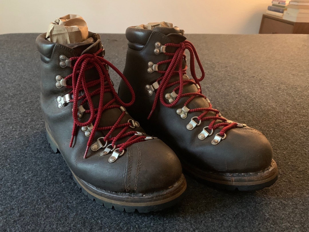 Vintage Early 1980s Raichle All Leather Alpine Hiking Boots - Etsy