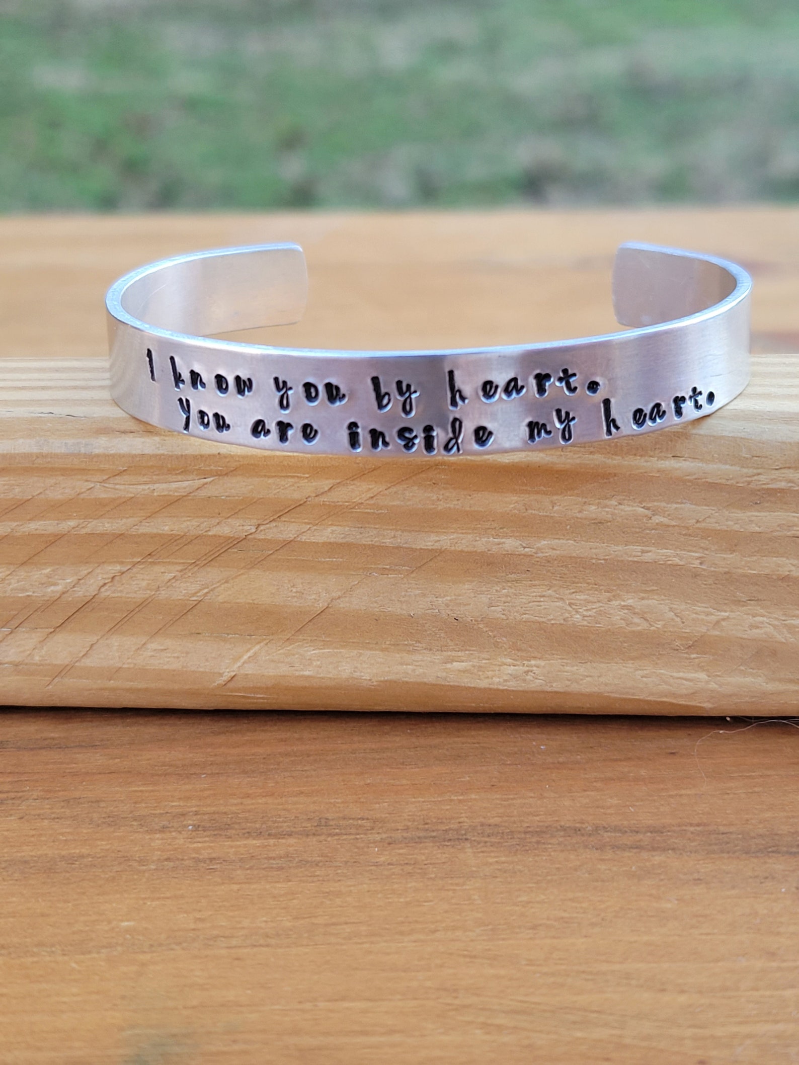 A Little Princess Metal Stamped Quote Cuff Bracelet - "i Know You by ...